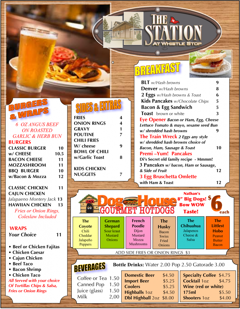 Golf Course Camrose | Whistle Stop Golf Course